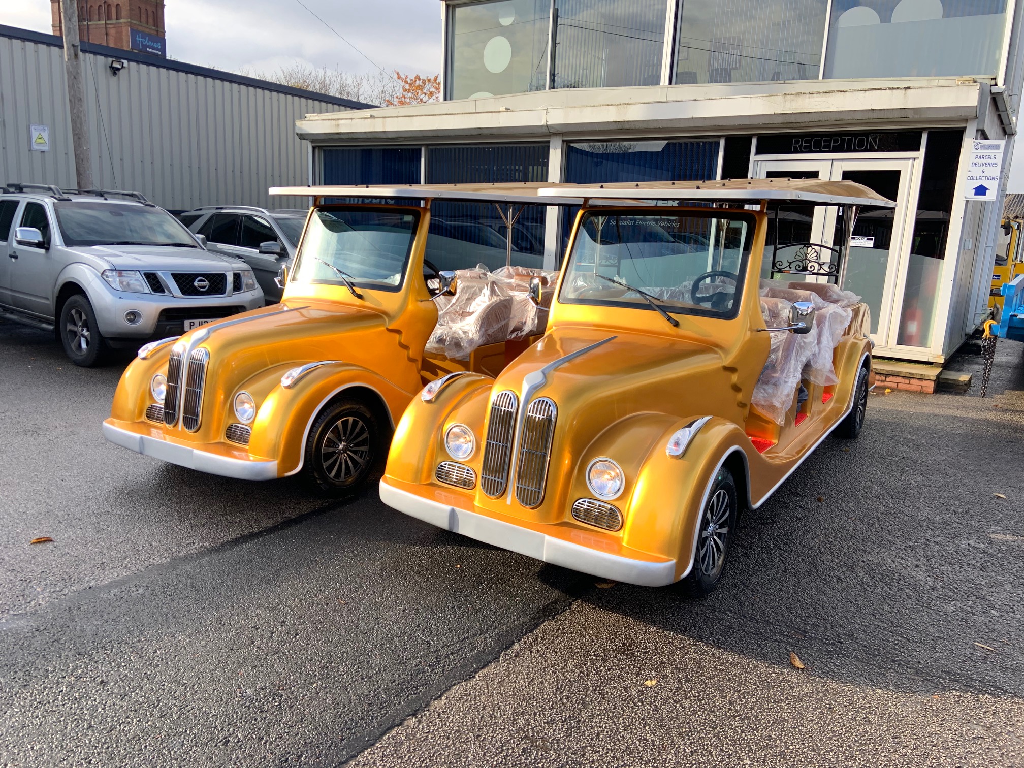 ePowerTrucks Supplies 2 Custom Built 8 Passenger Vehicles To ...