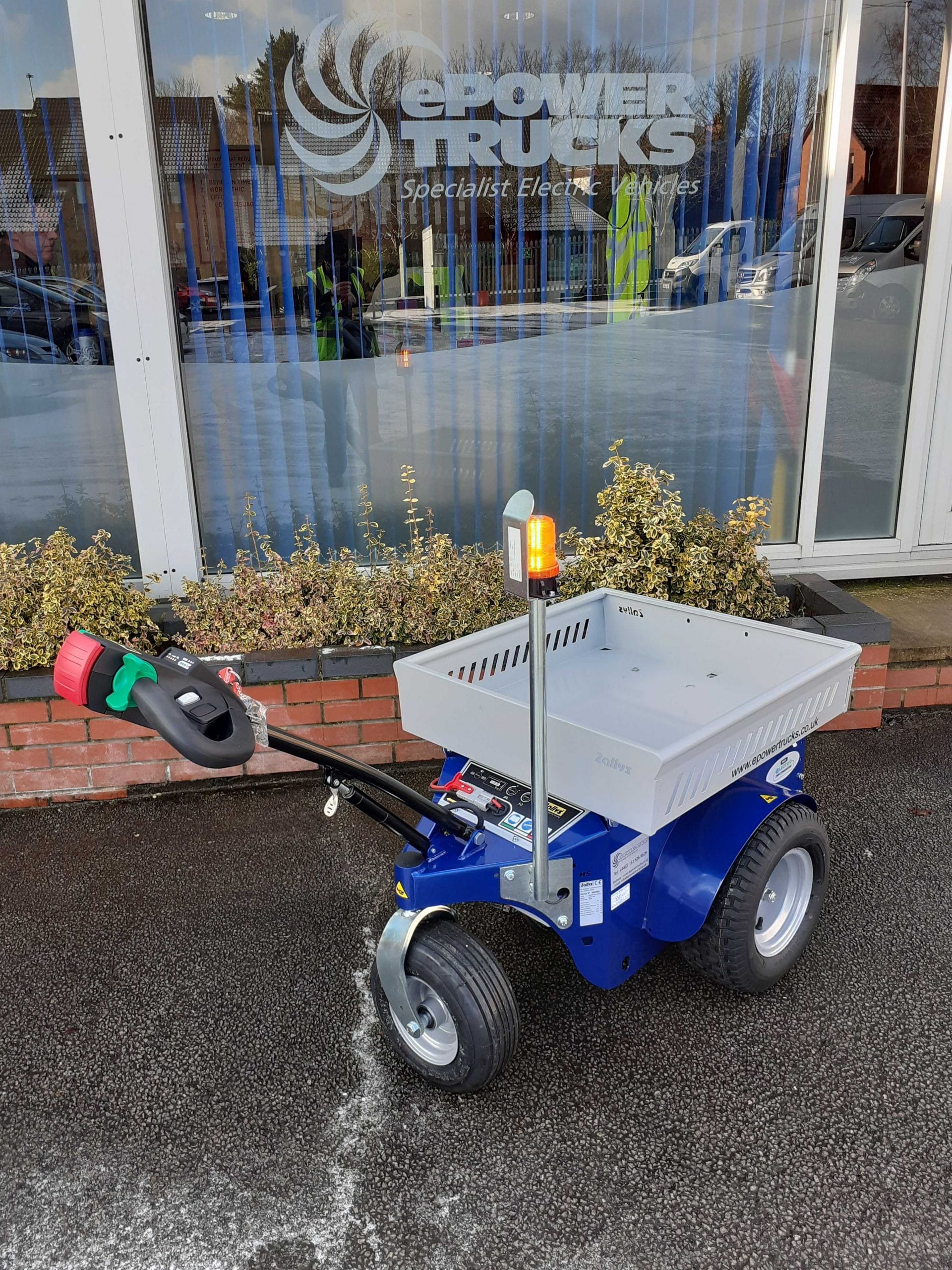 London Based Apartment Block Takes Delivery Of Jobmaster HD Electric Tug