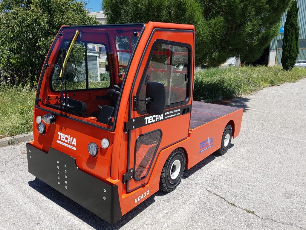 VCA 412 Electric Flatbed Burden Carrier | Versatile Loader Tractor