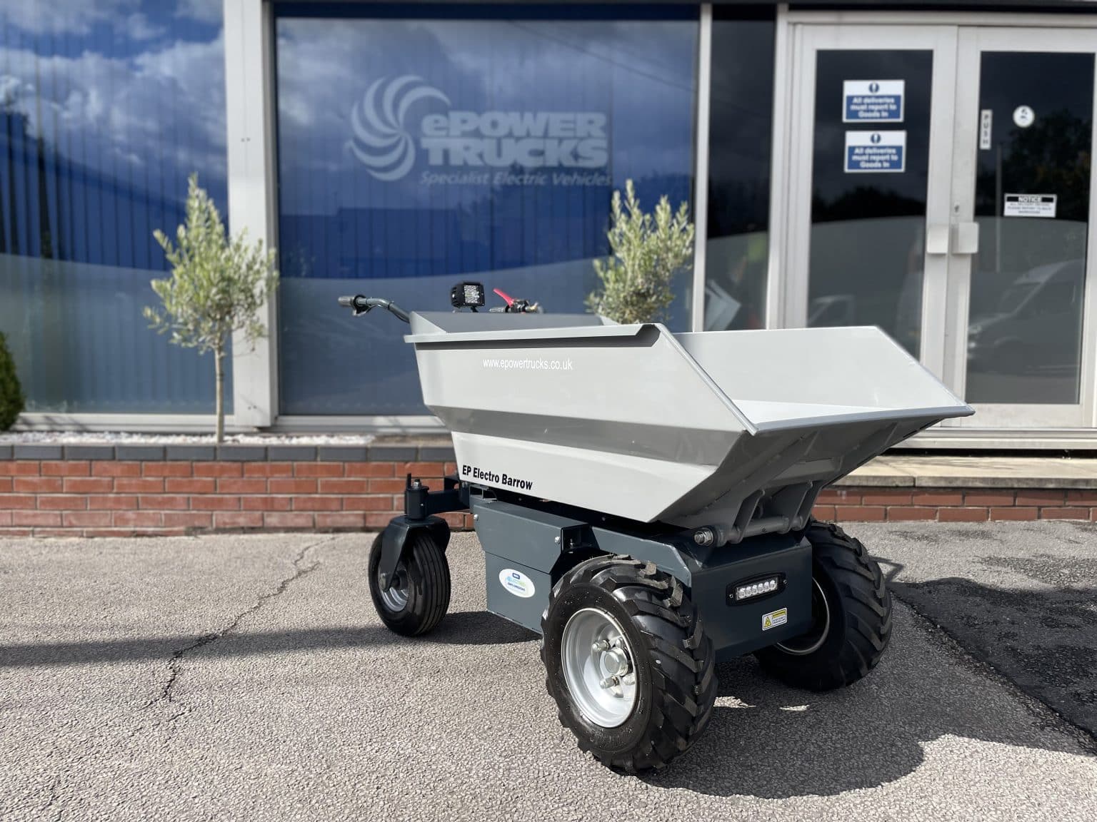 EP Electro Barrow | Electric Powered 500kg Capacity Wheelbarrow