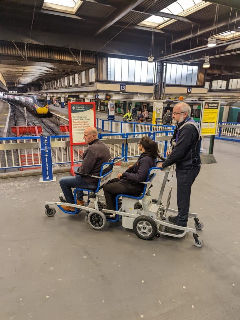 E-Mobby Electric Powered Airport & Rail Transport Chair